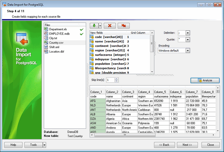 SQL Management Studio for PostgreSQL | Features | SQLManager